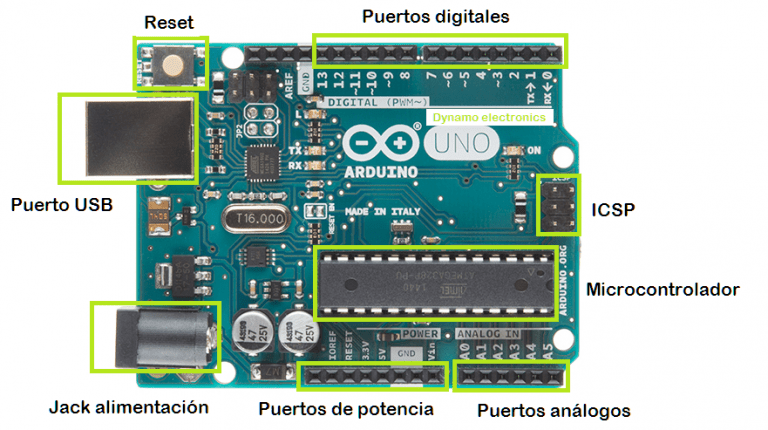 Arduino UNO - DynamoElectronics Distribuidor Oficial Colombia Arduino UNO - DynamoElectronics Distribuidor Oficial Colombia